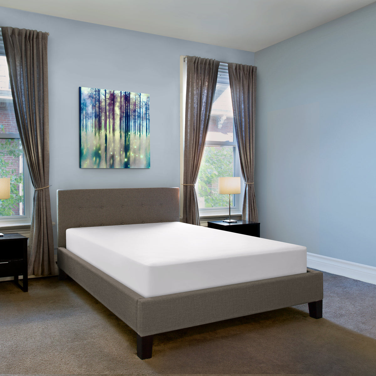 Hot Water Washable Mattress Pad: Twin XL | AllerEase